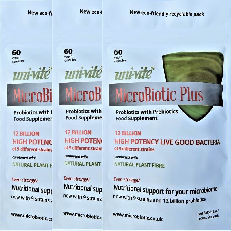 MicroBiotic Plus 3 x 60 - Microbiotic Plus Probiotics