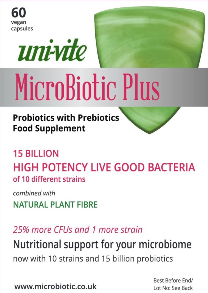 MicroBiotic Plus Pack of 60 - Uni-Vite Healthcare