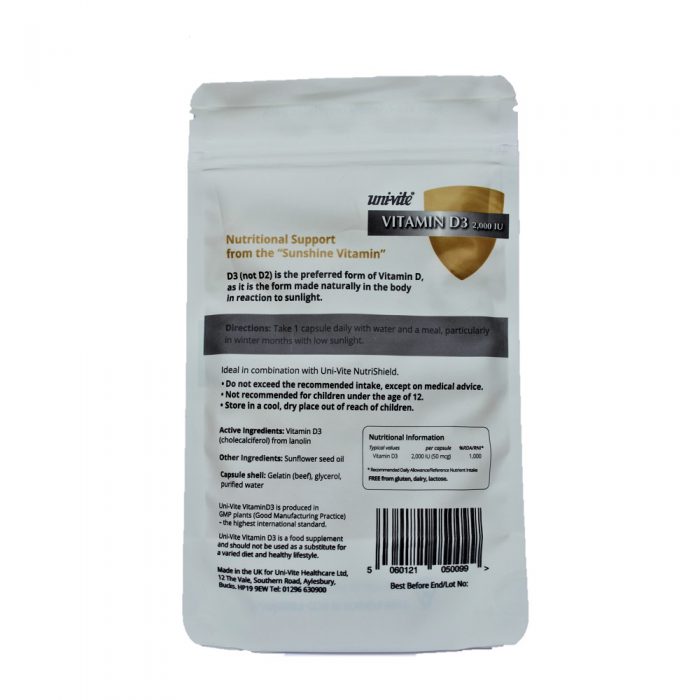Vitamin D pack of 120 Back-1000x1000-jpg - Uni-Vite Healthcare